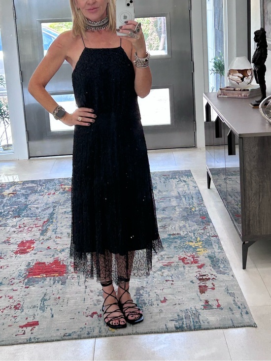 Zara | Dresses | Zara Sequined And Tulle Dress | Poshmark
